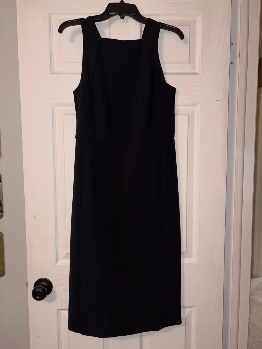 Ann Taylor | Dresses | Ann Taylor Black Midi Sheath Dress | Poshmark
